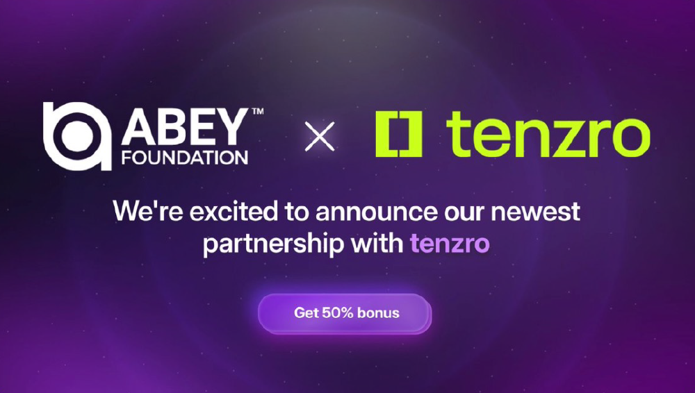 Abey Foundation Partners with Tenzro to Boost Decentralized AI ...